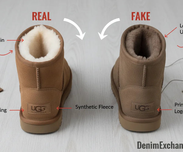 How to Tell if UGG Boots Are Fake? Spot Real vs Fake – Denim Exchange