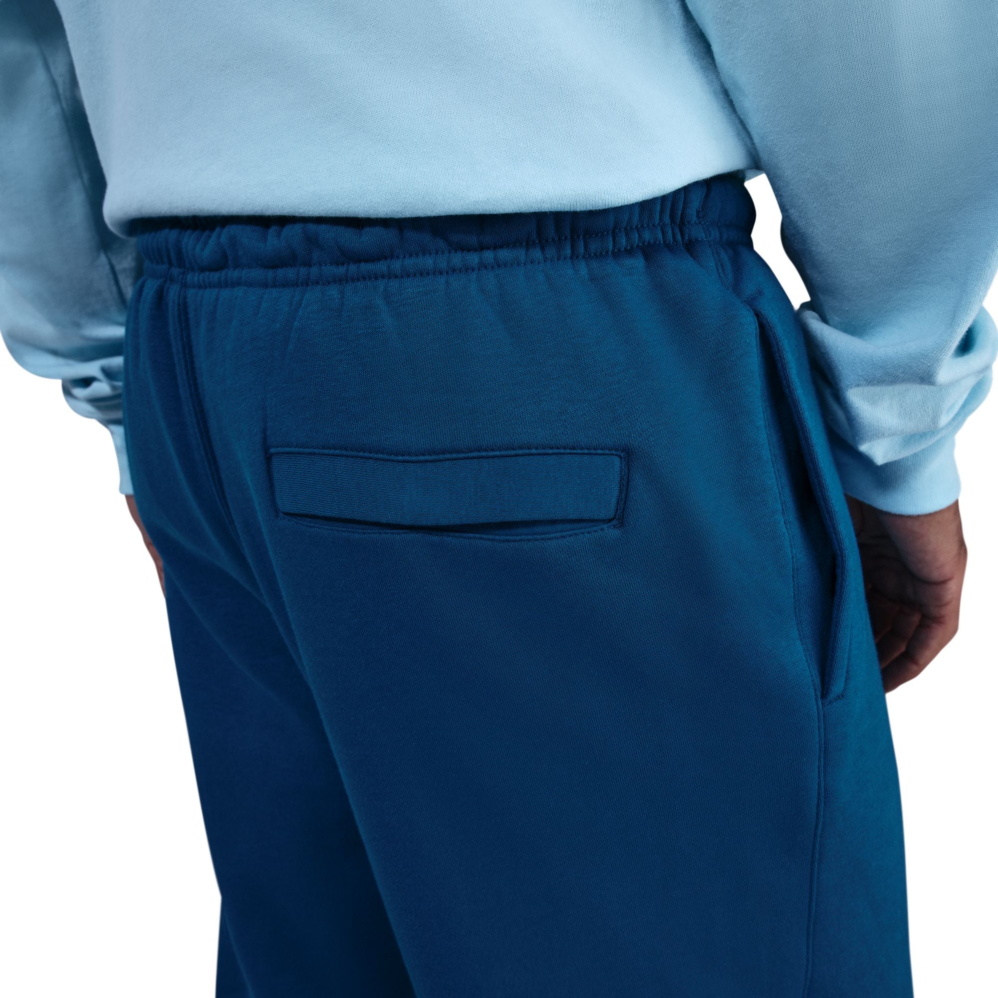 Nike Mens Open Hem Fleece Sweatpants - Green Abyss - Denim Exchange